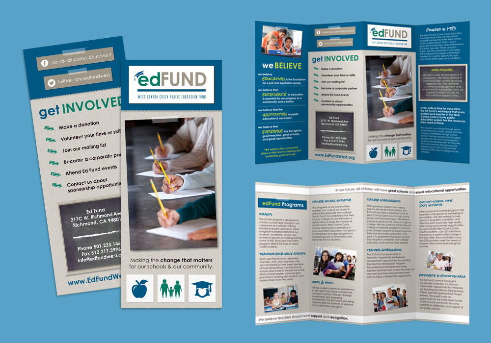 Ed Fund - Non-Profit Logo Design and Website Development Services